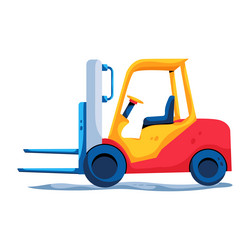Forklift truck icon Royalty Free Vector Image - VectorStock