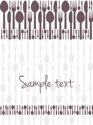 Kitchen menu design Royalty Free Vector Image - VectorStock