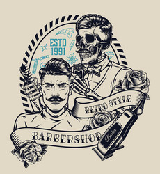 Barbershop Skeleton Barber Vector Images (over 430)