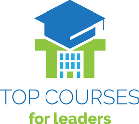 English courses logo concept with british Vector Image