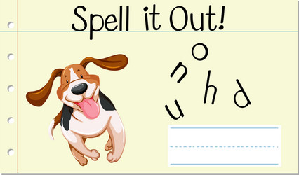 English vocabulary word irritated Royalty Free Vector Image