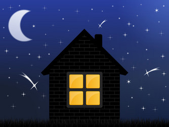 Night sky Royalty Free Vector Image - VectorStock