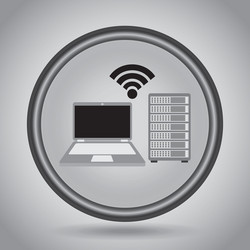 Data center design Royalty Free Vector Image - VectorStock