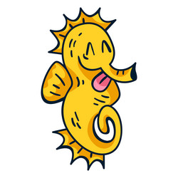 Funny Seahorse Vector Images (over 1,400)