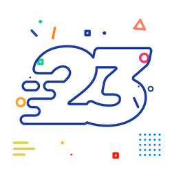 Number 23 Vector Images (over 1,400)