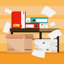 Pile of Paper Vector Images (over 23,000)