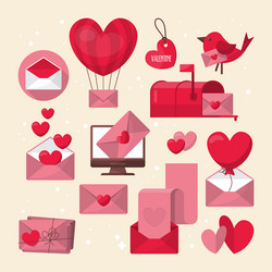 Email love icon Royalty Free Vector Image - VectorStock