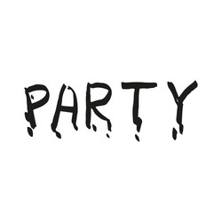 Phrase rip street graffiti style wall art Vector Image