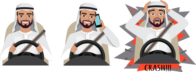 Arab Driver Vector Images (over 190)