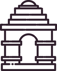 India Gate Line Art Vector Images (over 360)