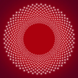 Show light podium red background Royalty Free Vector Image