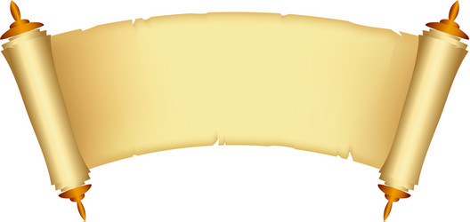 Gold shiny scroll Royalty Free Vector Image - VectorStock Gold shiny scroll Royalty Free Vector Image - VectorStock