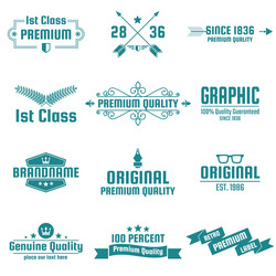 Vintage retro logo for banner Royalty Free Vector Image