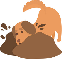 Cartoon Dog Digging Vector Images (over 120)