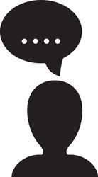 Speech communication Royalty Free Vector Image