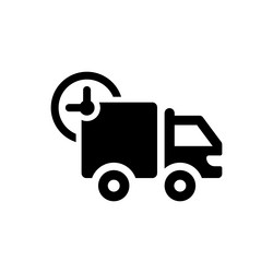 Express delivery icon Royalty Free Vector Image