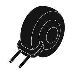 Wheel clamp icon in black style isolated on white Vector Image