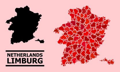 Province Limburg Map Vector Images (over 280)