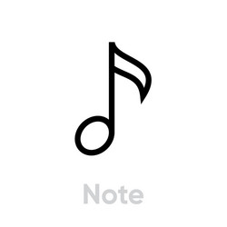 Set musical notes classical music Royalty Free Vector Image