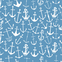 Mathematics matrix concept blue line seamless Vector Image