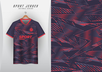Sports Jersey Pattern Royalty Free Vector Image