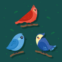 3 Birds Vector Images (over 1,900)