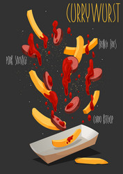 Currywurst Vector Images (over 120)