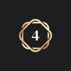 Number 4 Icon Vector Images (over 16,000)