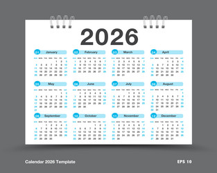 2026 Calendar Vector Images (over 390)