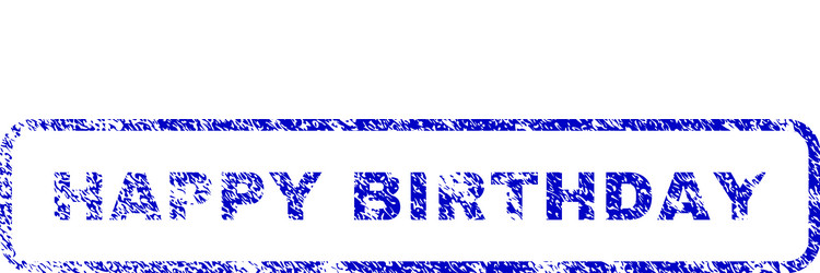 Birthday Stamp Watermark Vector Images (over 320)