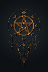 Pentacle Vector Images (over 2,600)