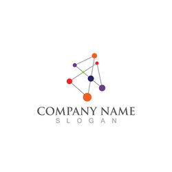 Star clusters logo and symbol image Royalty Free Vector