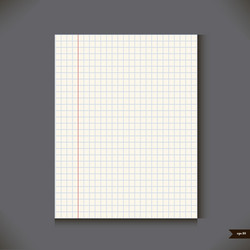 Checkered sheet Royalty Free Vector Image - VectorStock