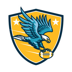Hawks Football Logo