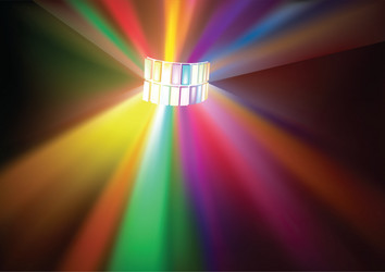 Disco lights Royalty Free Vector Image - VectorStock