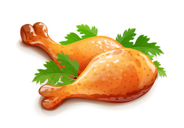 Chicken Leg Vector Images (over 22,000)