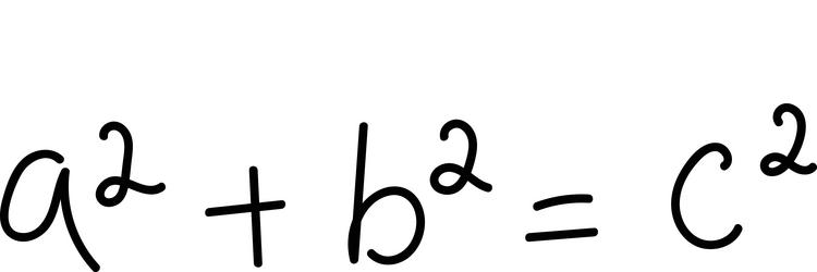 Drawn math formula Royalty Free Vector Image - VectorStock