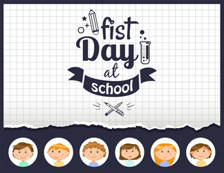 First Day of School Cartoon Vector Images (over 810)