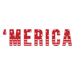 Text united states of america usa banner Vector Image