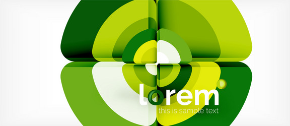 Circle abstract background Royalty Free Vector Image