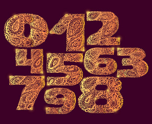 Paisley Letters Vector Images (over 260)