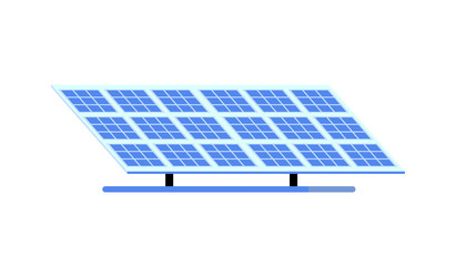 Futuristic solar panel Royalty Free Vector Image