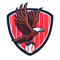 Hawks Baseball Logo