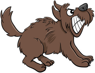 Snarling Dog Clipart For Kids