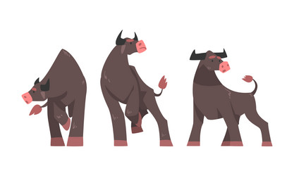 Standing Buffalo Vector Images (over 730)