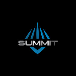 Summit logo icon design template Royalty Free Vector Image
