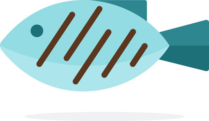 Orata fish isolated fresh dorado seabream Vector Image