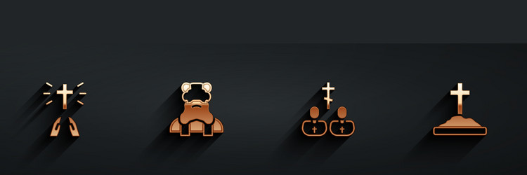 Gold Praying Hands Vector Images (over 530)