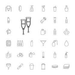 5 liquid icons Royalty Free Vector Image - VectorStock
