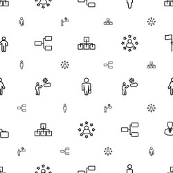 Manager icons Royalty Free Vector Image - VectorStock